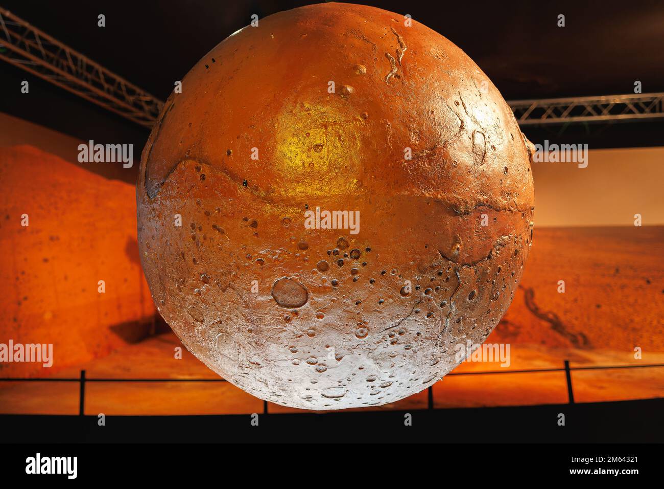Model Representing the Planet Mars in the Solar System Stock Photo - Alamy