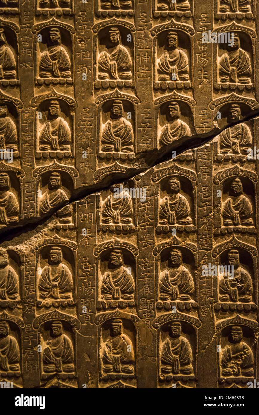 Stele, Northern Wei dynasty, 6th century, Ancient Chinese Art galleries ...