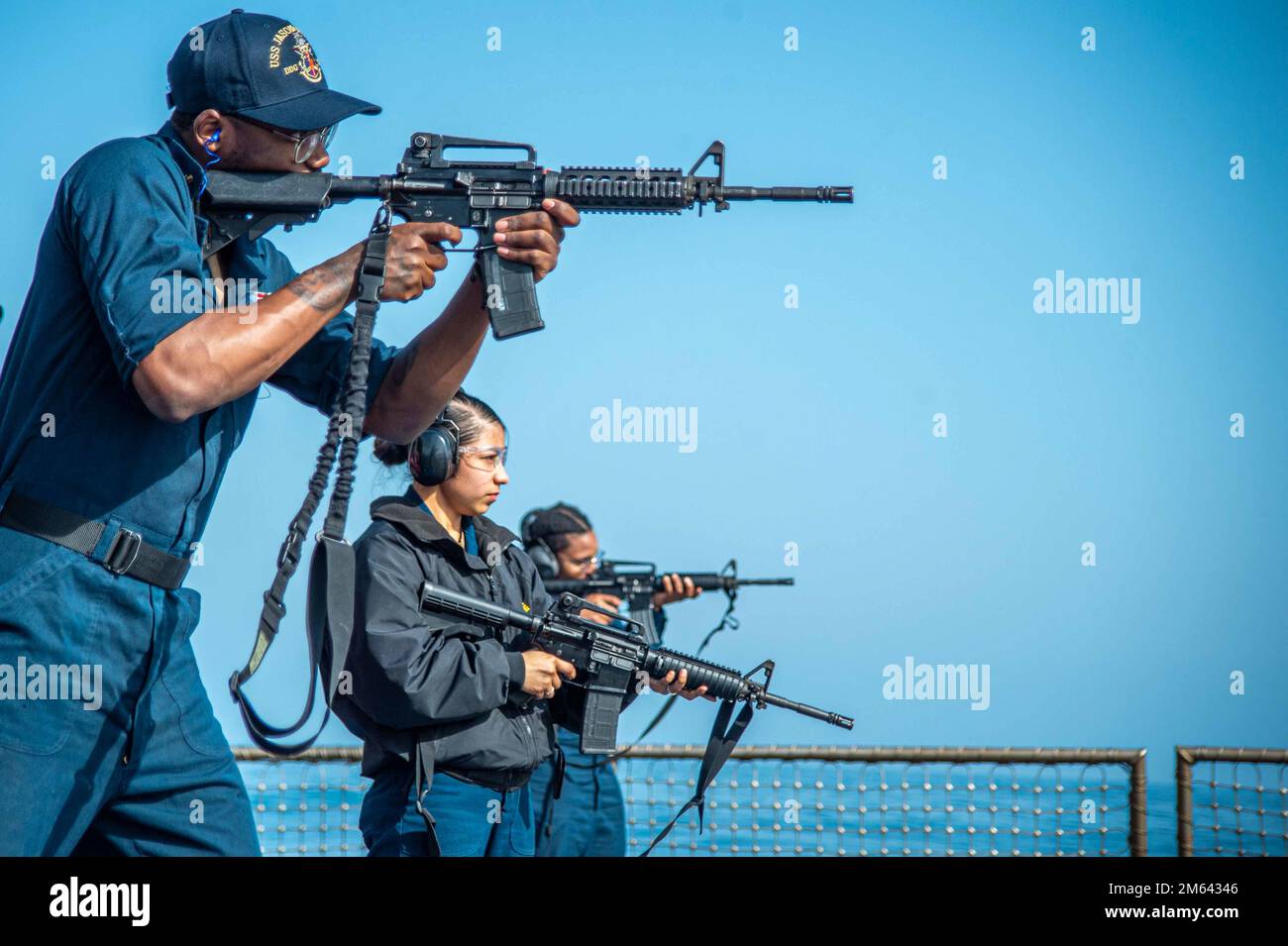 220330-N-UP745-1042 EAST MEDITERRANEAN SEA (March 30, 2022) Sailors ...