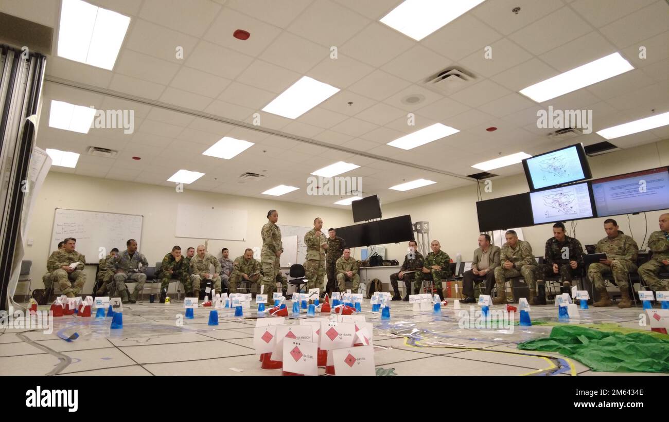 Members of WHINSEC's Command and General Staff Officer Course, class ...