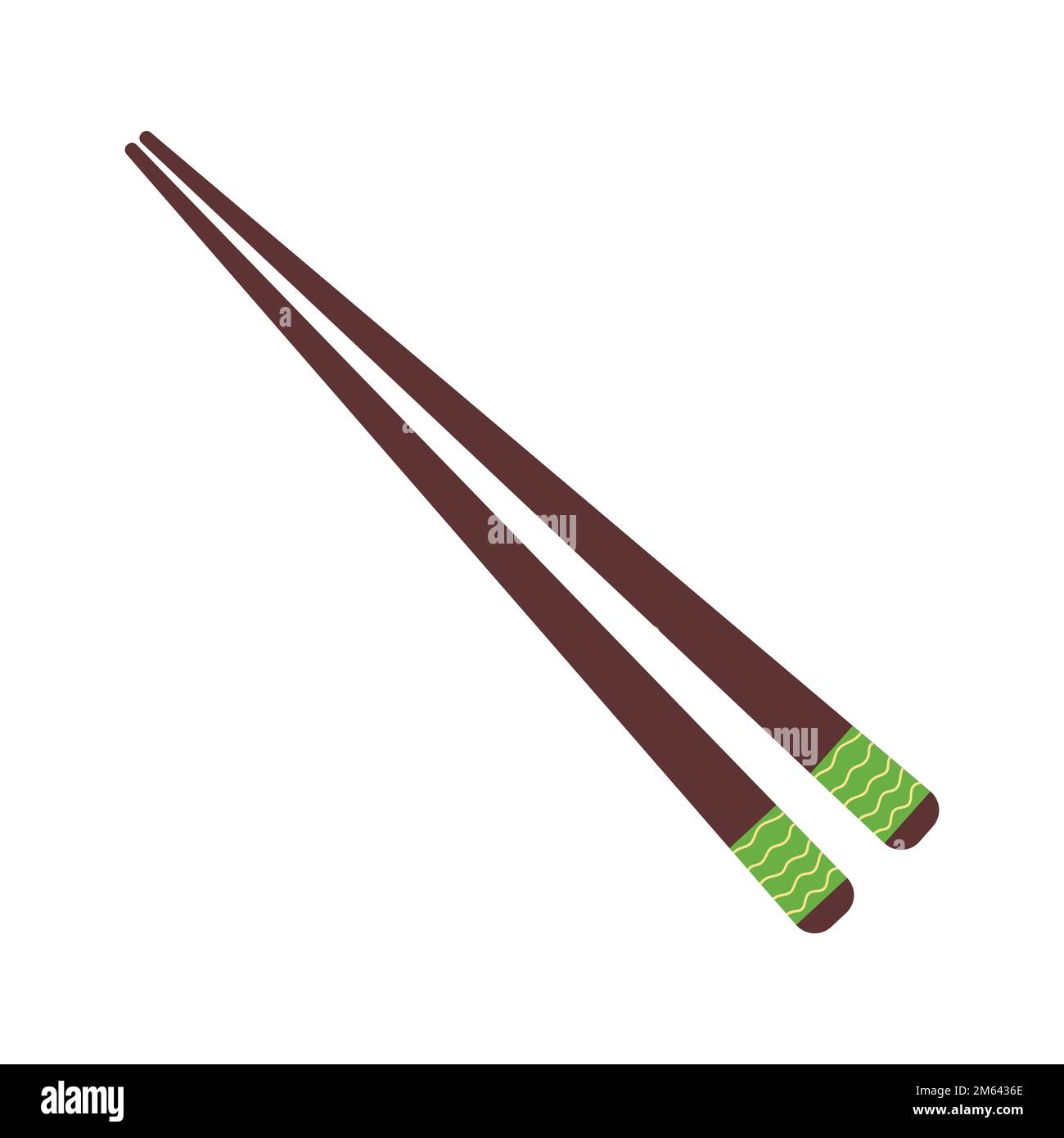 Chopsticks icon in outline Stock Vector Images - Alamy