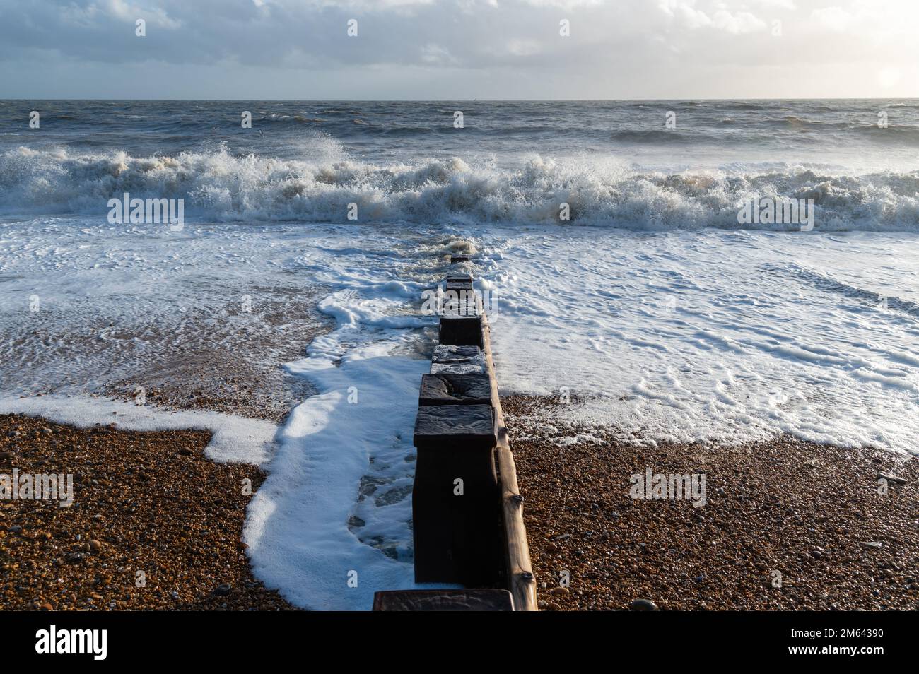 Bexhill groynes hi-res stock photography and images - Alamy