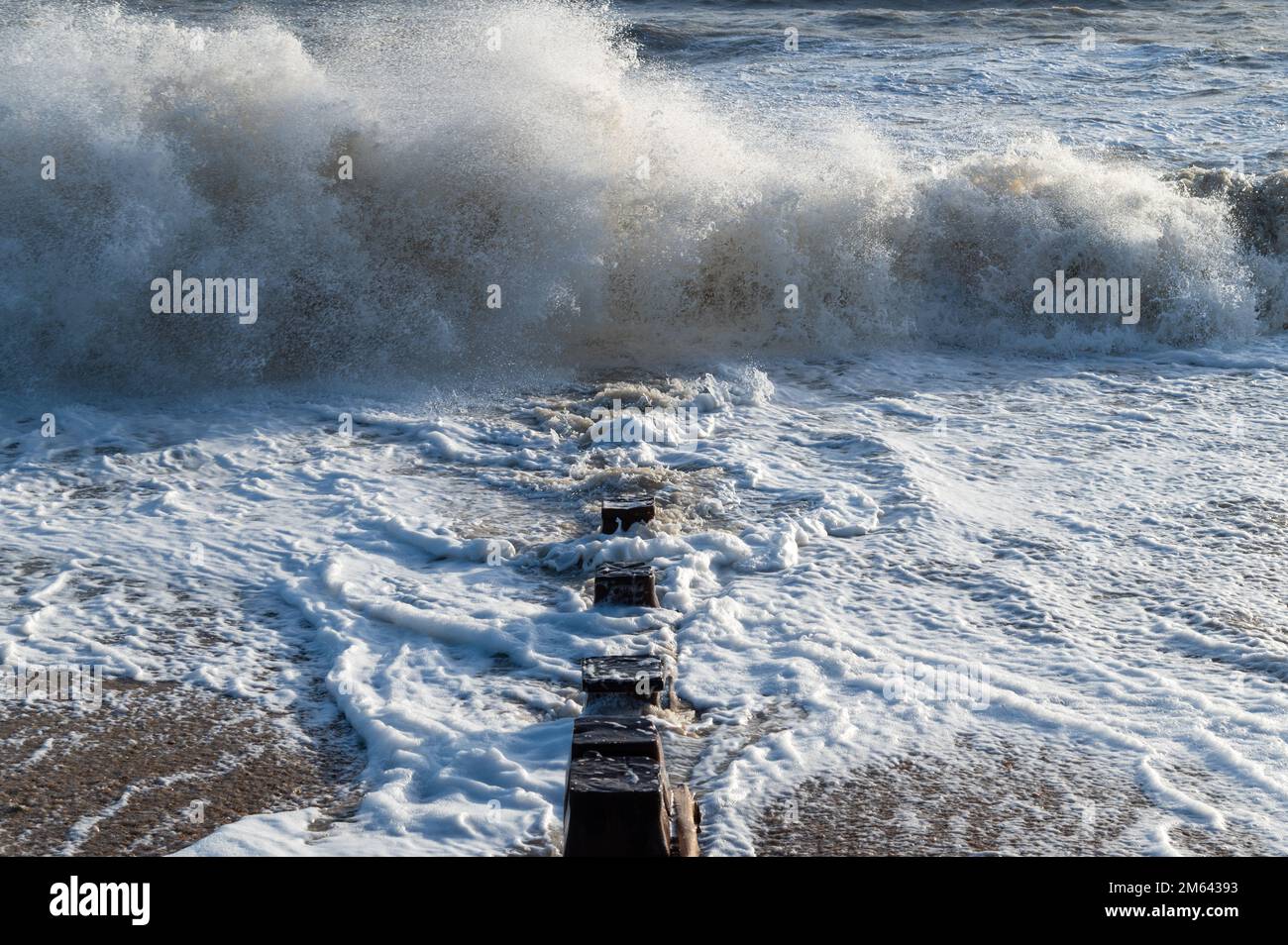 Bexhill groynes hi-res stock photography and images - Alamy