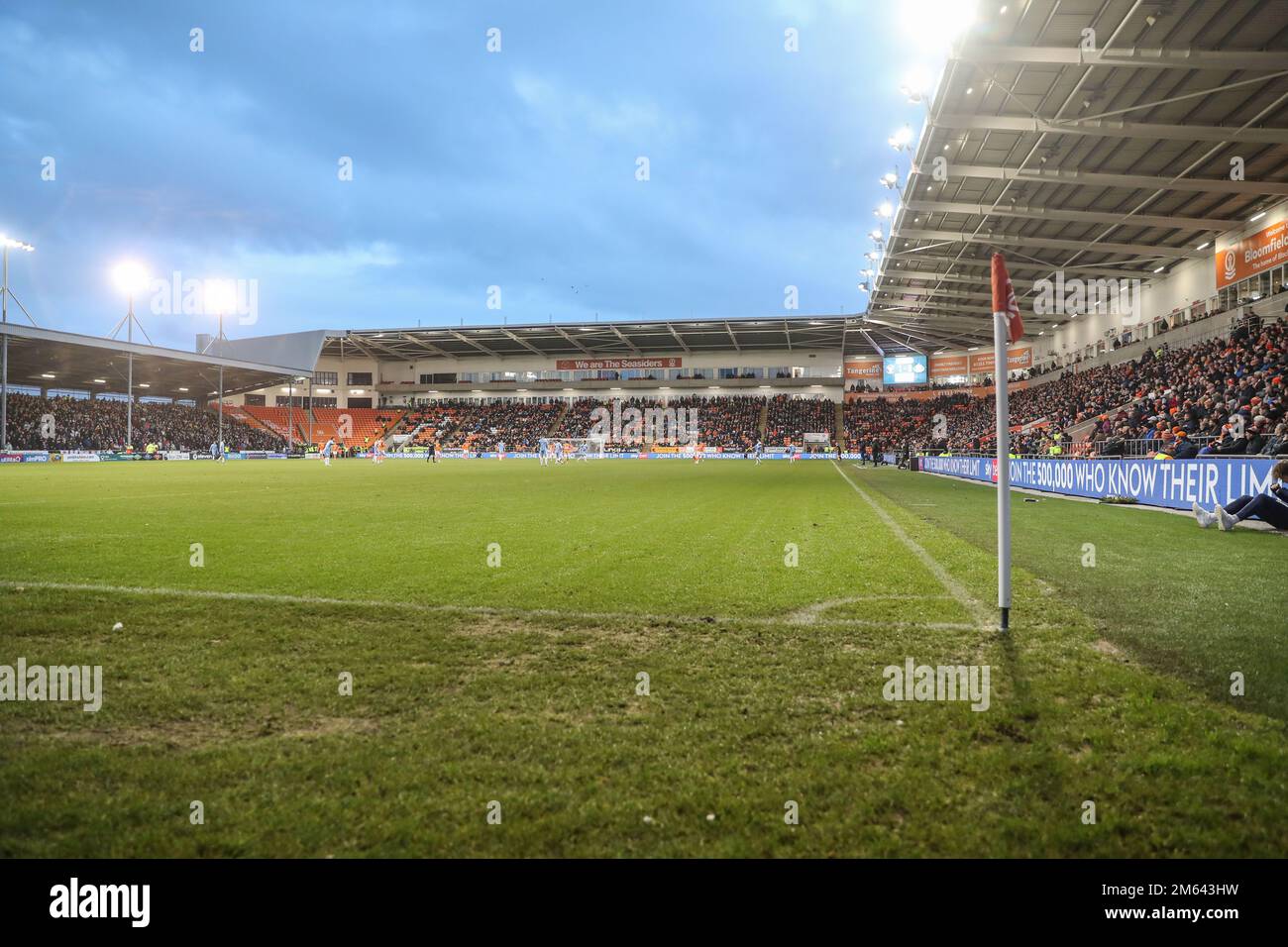 Blackpool fans during the Sky Bet Championship match Blackpool vs ...