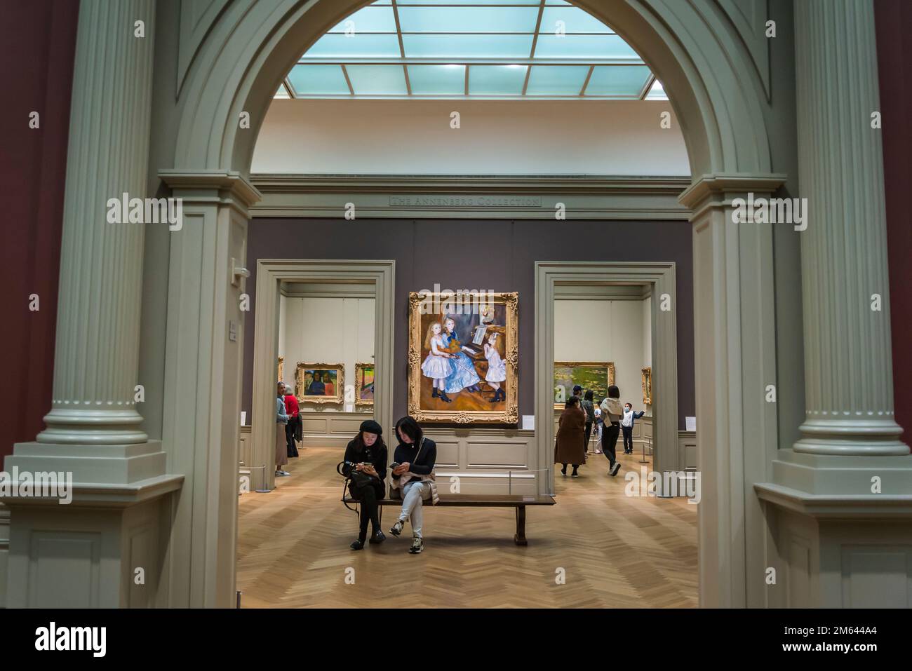 Impressionist Galleries, Metropolitan Museum of Art, New York City, USA ...