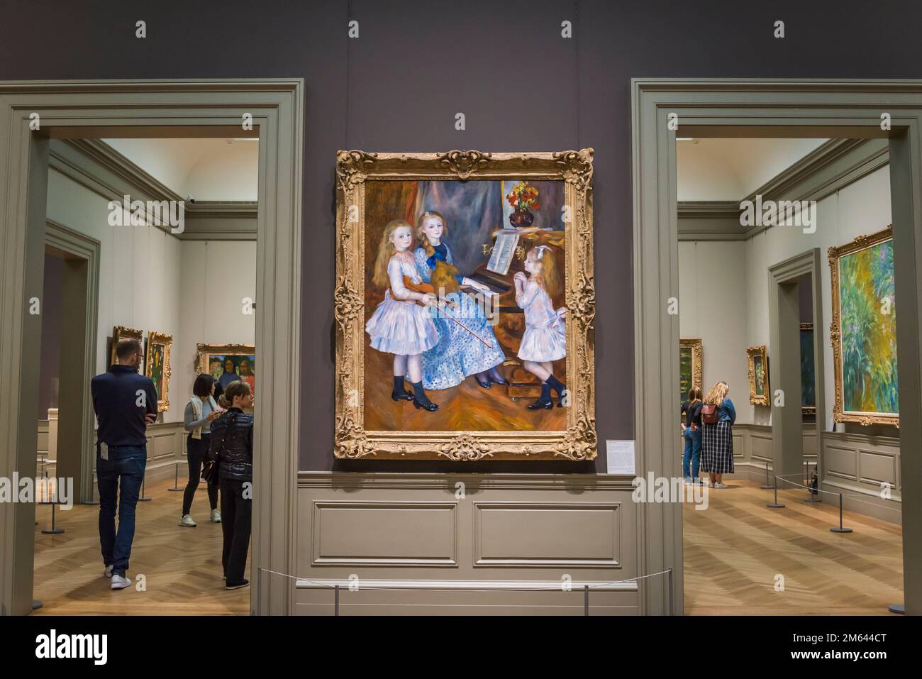 August Renoir painting Three Daughters, 1888, Impressionist Galleries ...