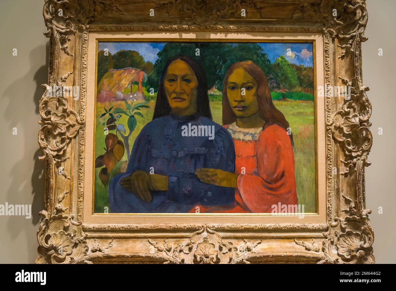 Paul Gauguin painting Two Women, 1902, Metropolitan Museum of Art, New ... Paul Gauguin painting Two Women, 1902, Metropolitan Museum of Art, New ...