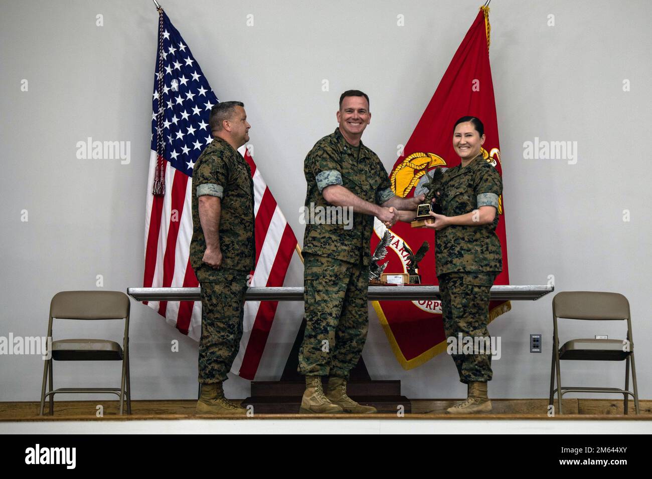 U.S. Marine Corps Col. Eric J. Adams, Commanding Officer, Marine Corps ...