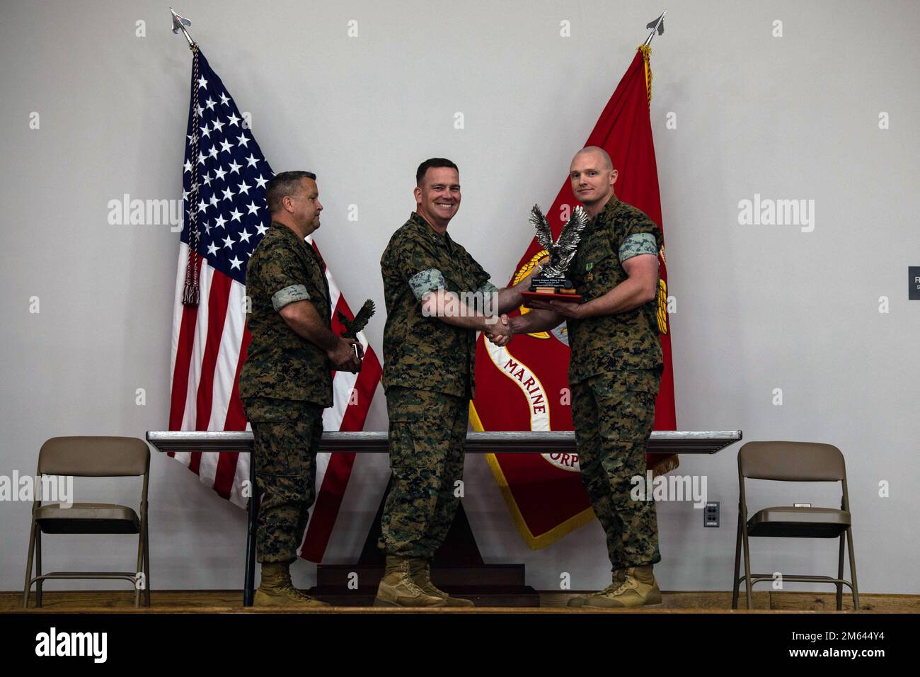 U.S. Marine Corps Col. Eric J. Adams, Commanding Officer, Marine Corps ...