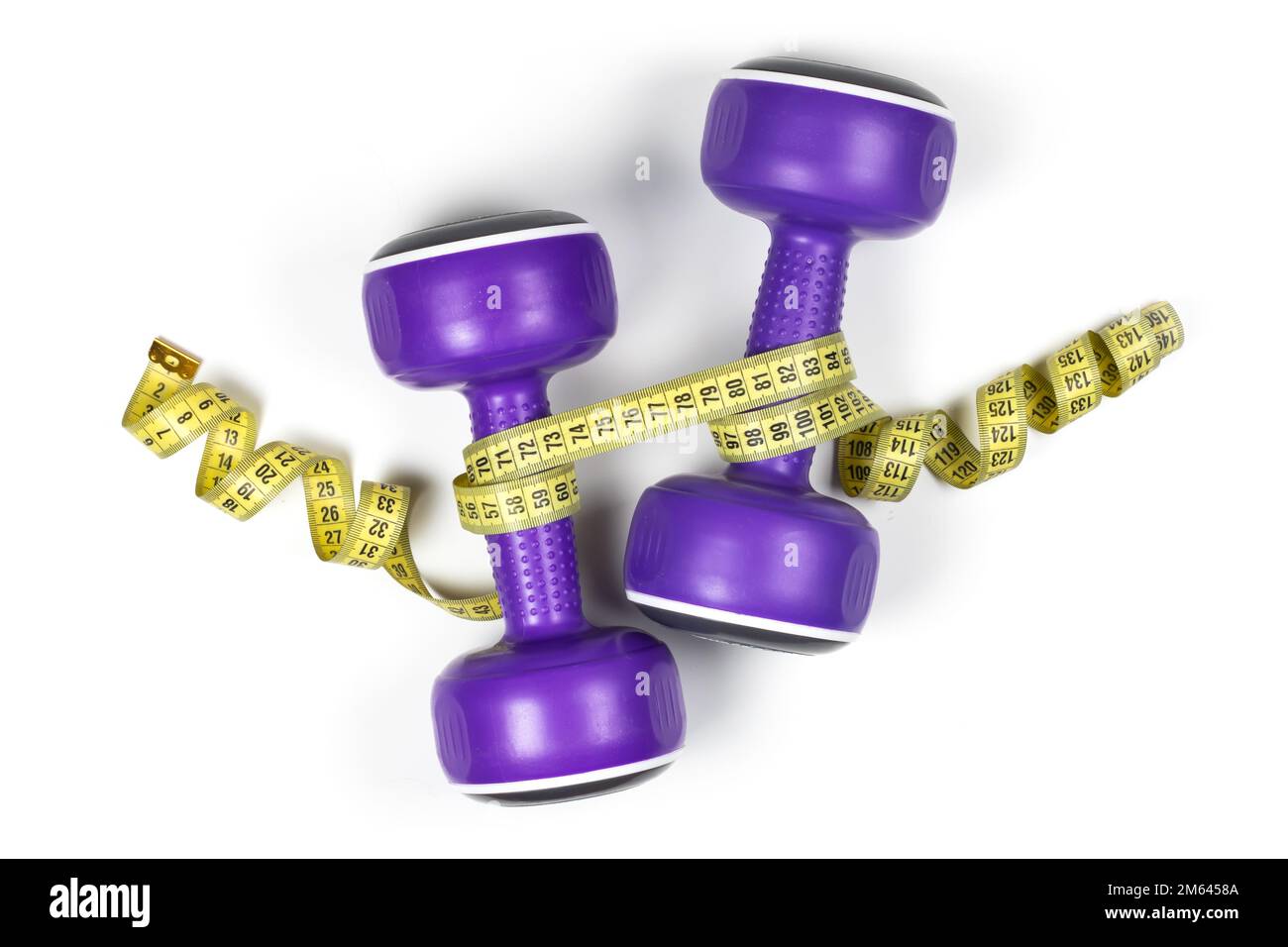 Measuring tape tool flat Cut Out Stock Images & Pictures - Alamy