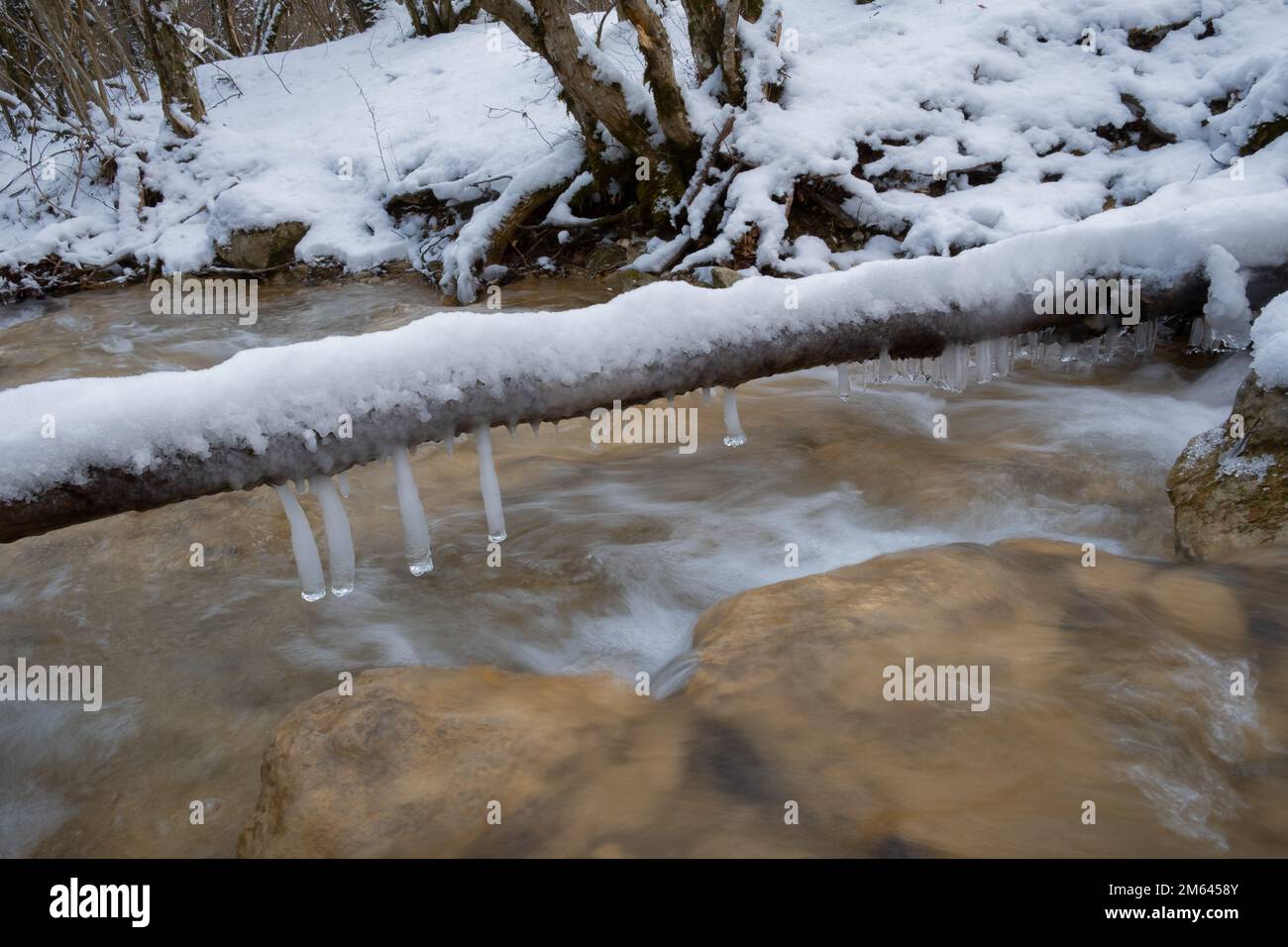 Rapid clear stream water rushes hi-res stock photography and images - Alamy
