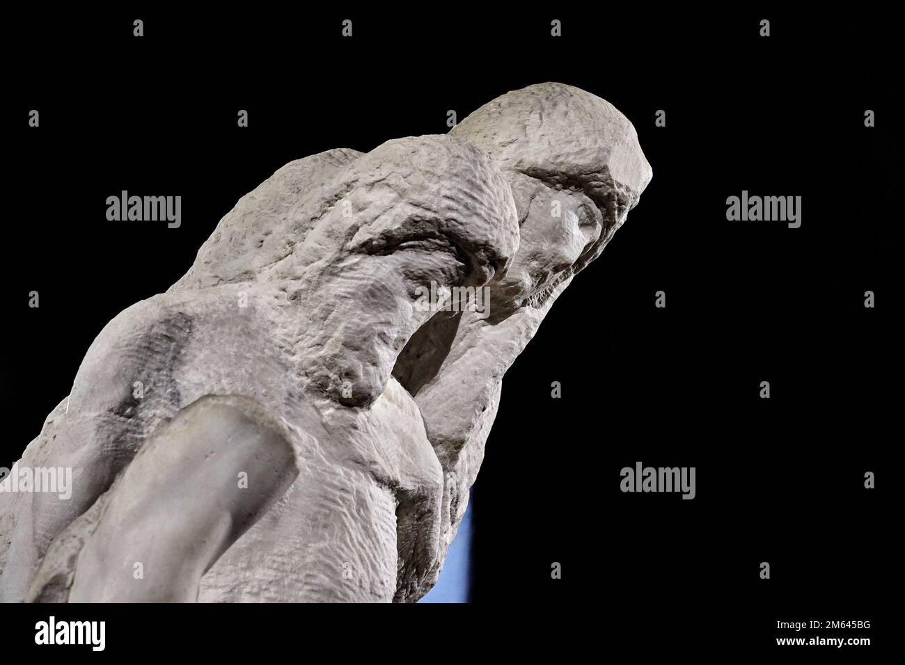 particolare della Pietà Rondanini - marmo - Michelangelo Buonarroti ...