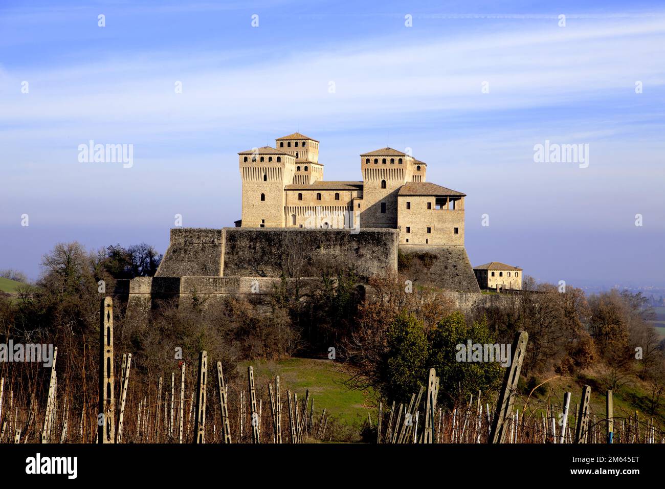 Torrechiara castle parma hi-res stock photography and images - Alamy