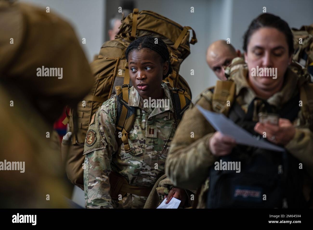 U.S. Air Force Capt. Morgan Comer, 921st Contingency Response Squadron ...