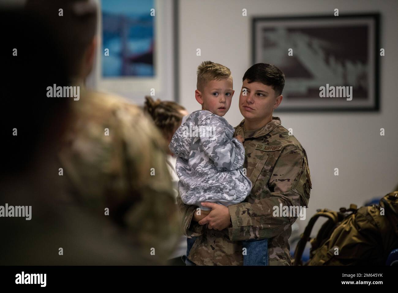 U.S. Air Force Tech. Sgt. Kelsey Owens, 921st Contingency Response Squadron airbase defense ...