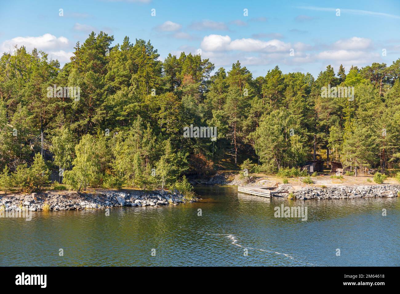 Stockholm archipelago aerial view baltic hi-res stock photography and ...