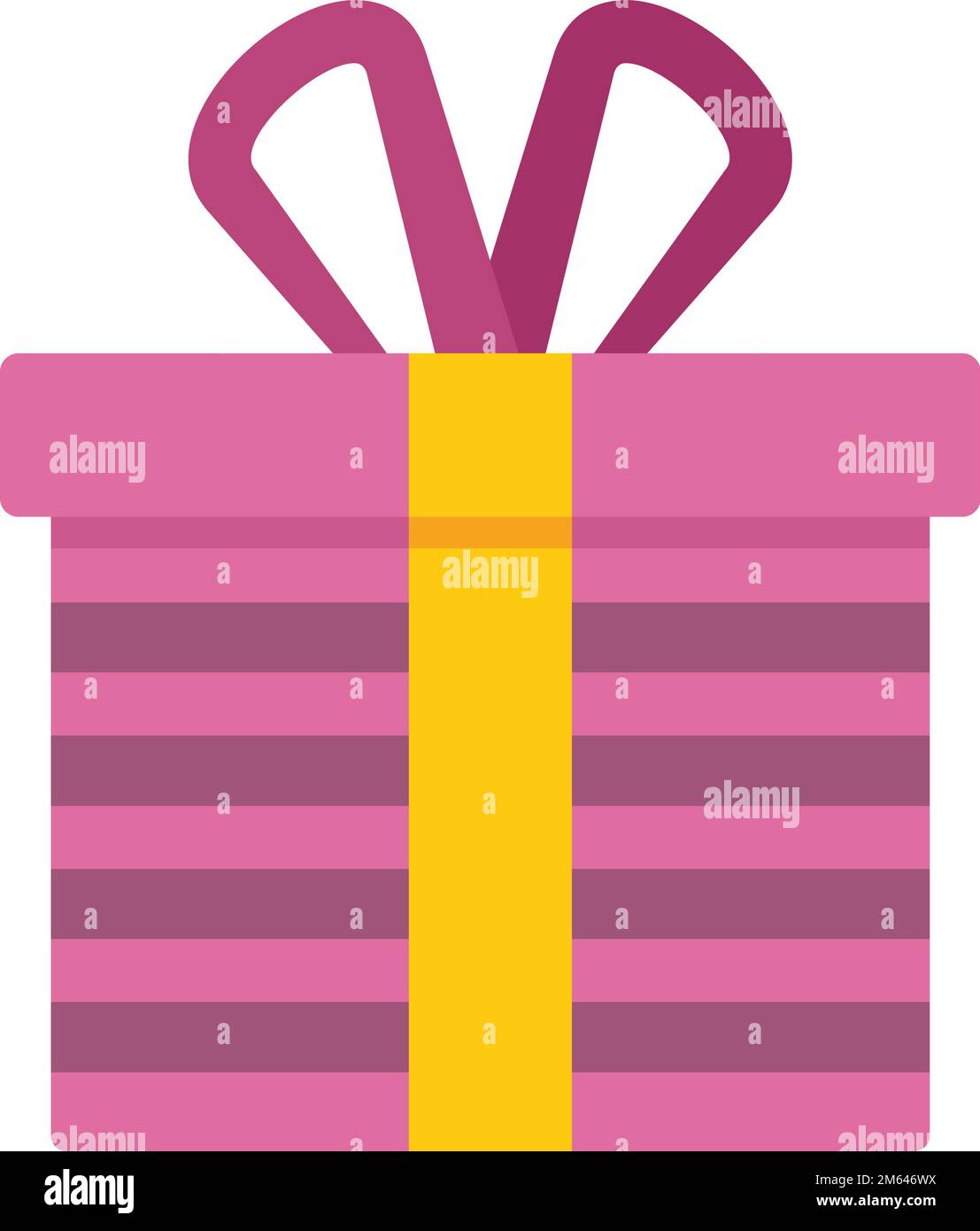 Empty Box Icon Flat Vector Delivery Cardboard Carton Package Isolated