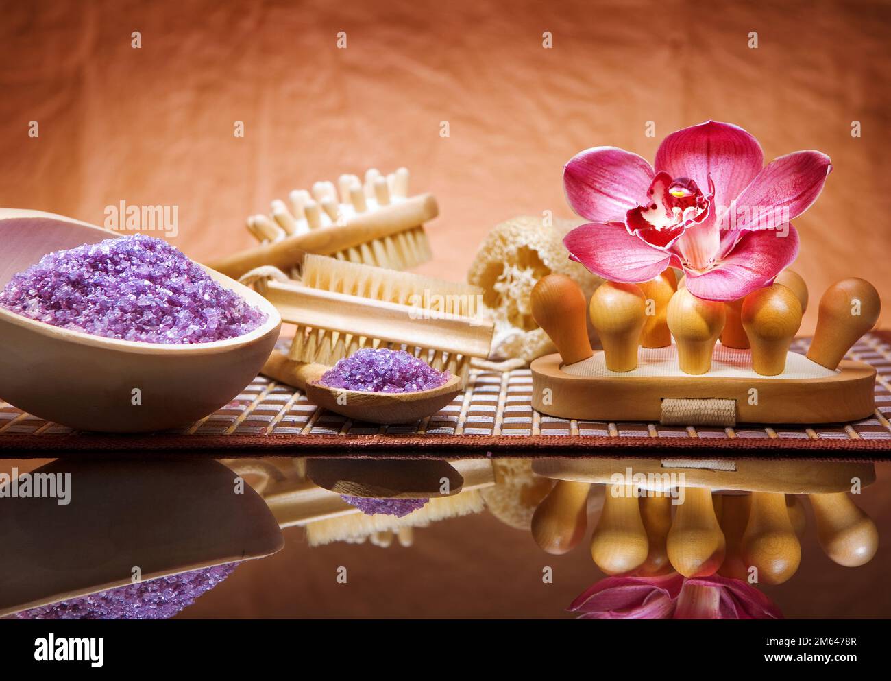 set of tools for sauna Stock Photo - Alamy