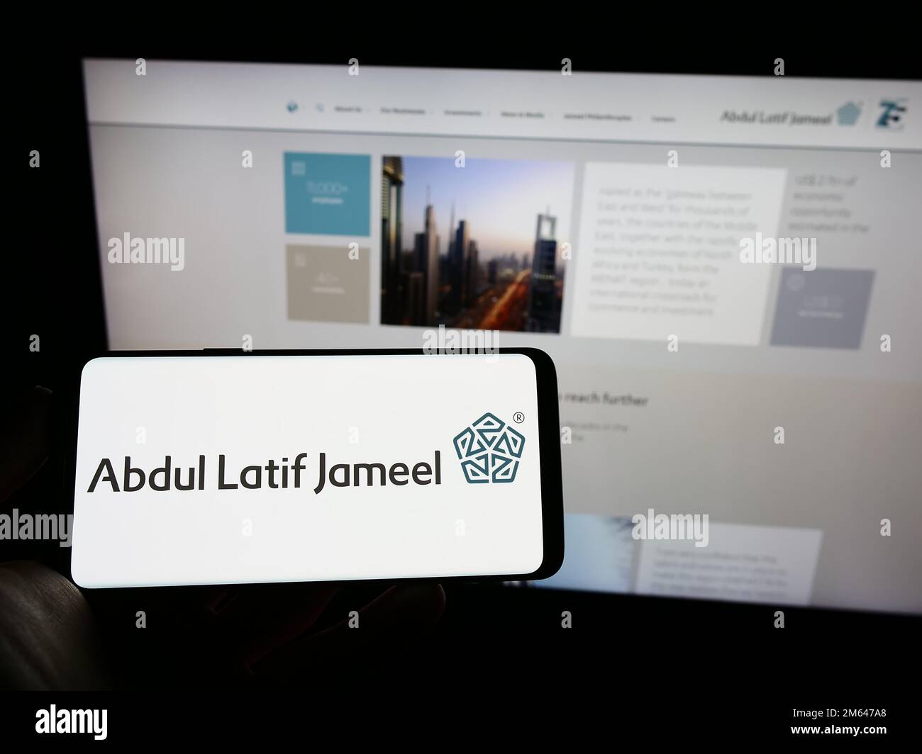 Abdul latif jameel logo hi-res stock photography and images - Alamy