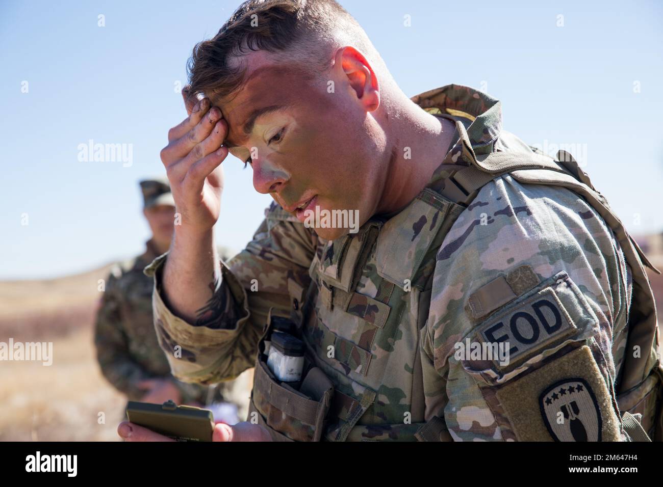 Sgt. Alexander Clark, an explosive ordnance disposal technician with ...