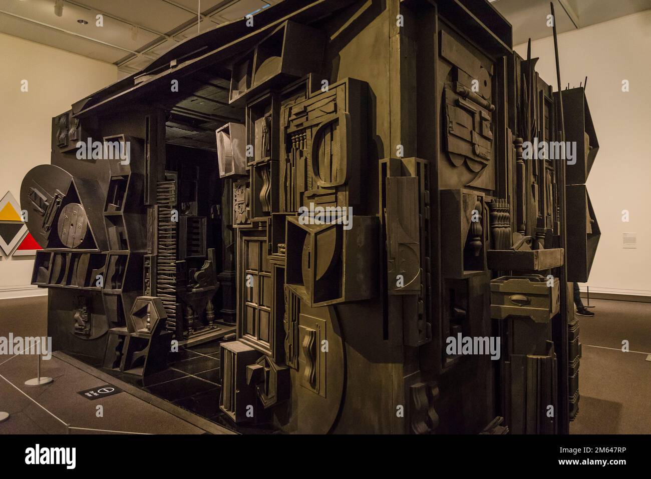 Louise Nevelson sculpture Mrs. N's Palace, 1964-77, Metropolitan Museum ...