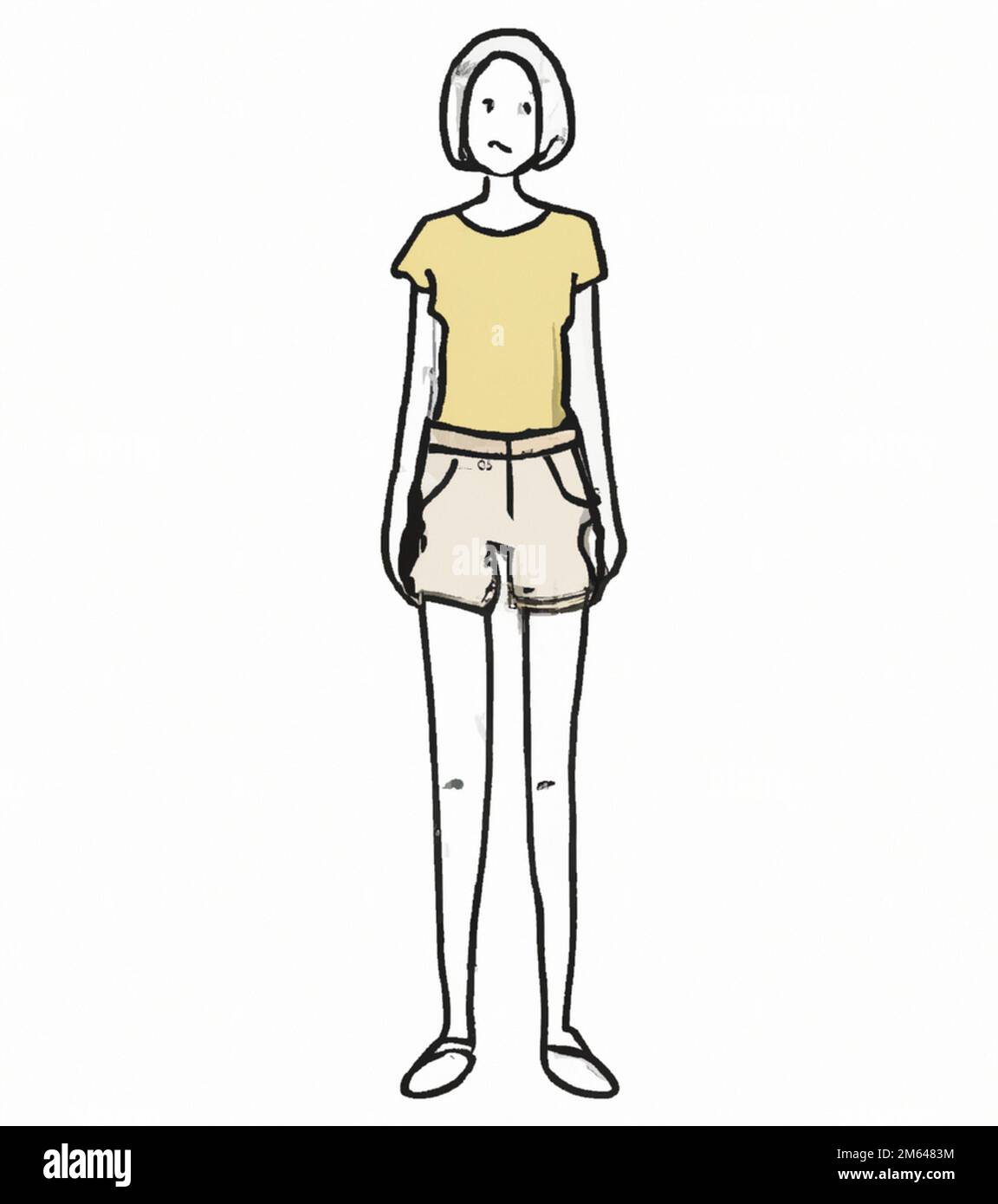 Thin Skinny Legs Cut Out Stock Images And Pictures Alamy