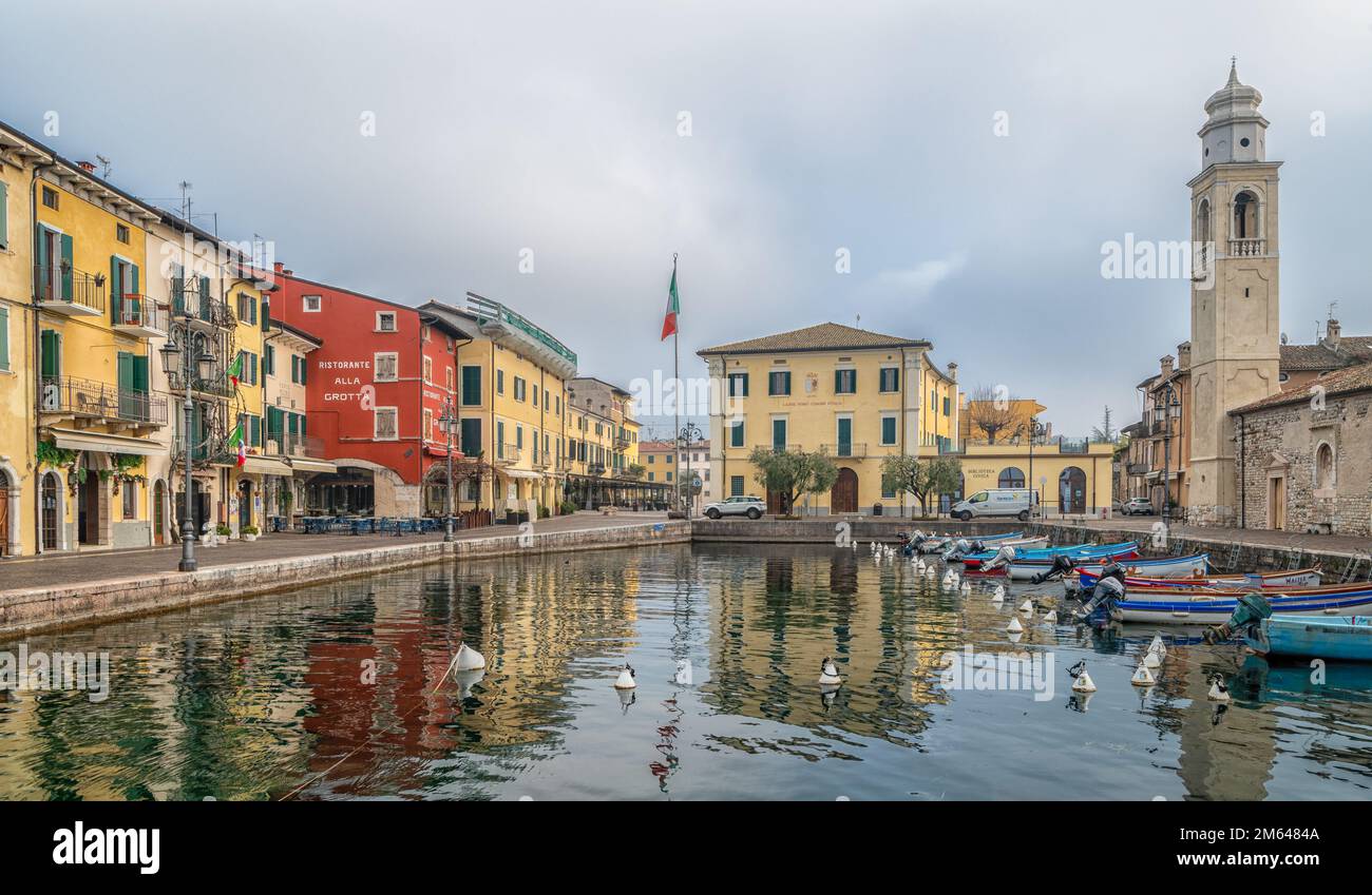 Lakeside lazise landmark hi-res stock photography and images - Alamy