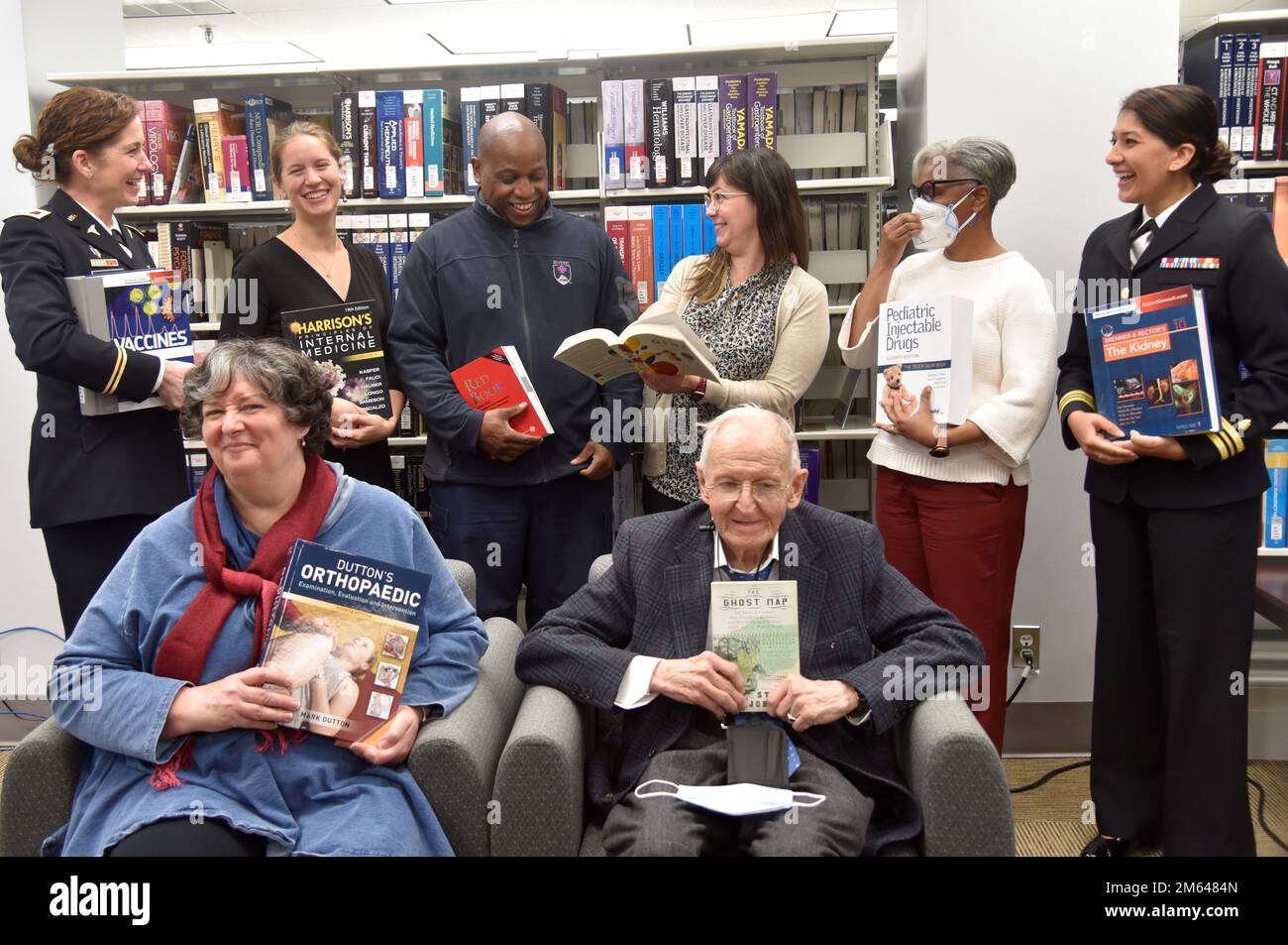 Staff of the Darnall Medical Library of the Walter Reed National ...
