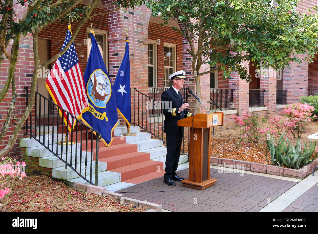 220330-N-PU674-1003 PENSACOLA, Fla. (March 30, 2022) Rear Adm. Pete ...
