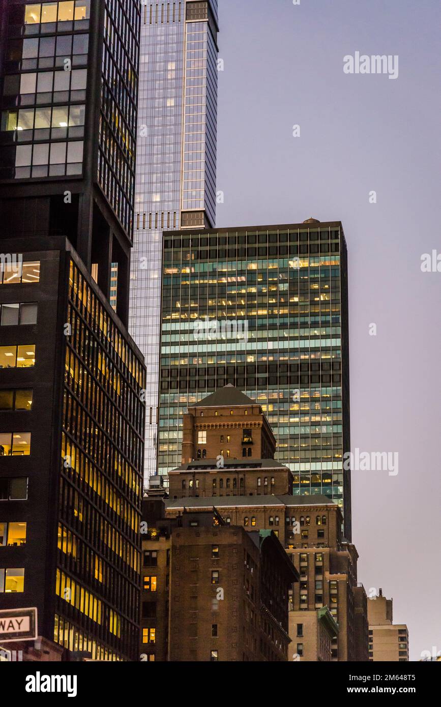 West 50th street hi-res stock photography and images - Alamy