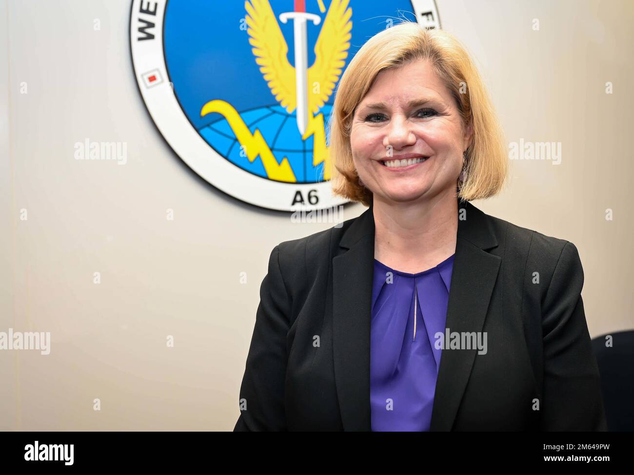 Pamela Piazza, chief of Air Combat Command’s Cyber Assurance Division ...
