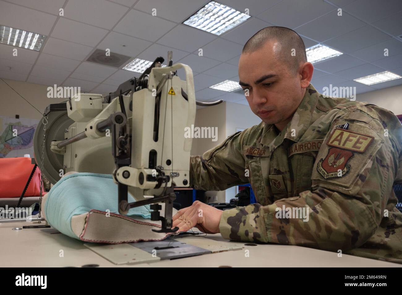 U.S. Air Force Staff Sgt. Jonathan Archer, 48th Operations Support ...