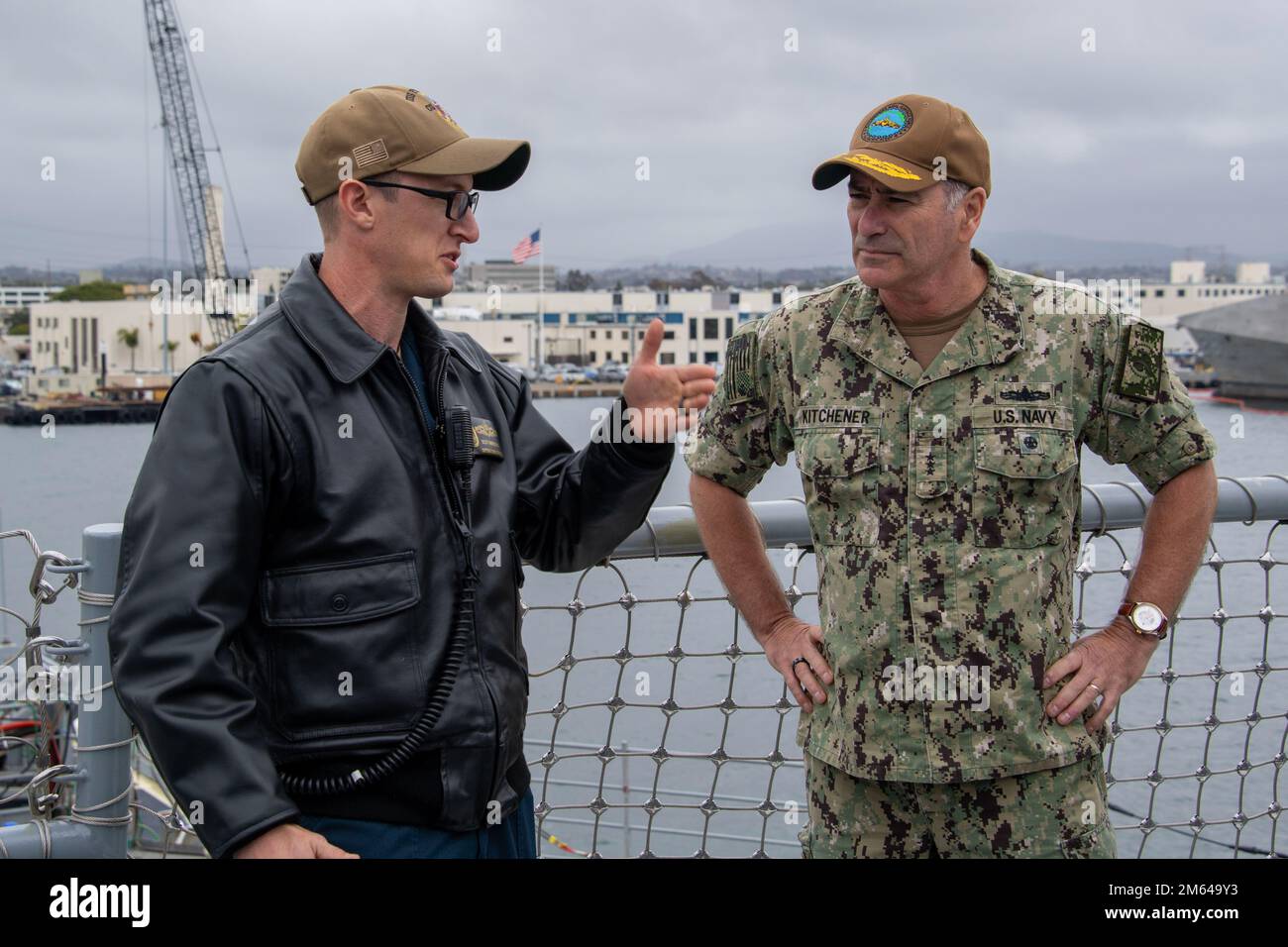 SAN DIEGO (Mar. 31, 2022) – Vice Adm. Roy Kitchener, Commander, Naval ...