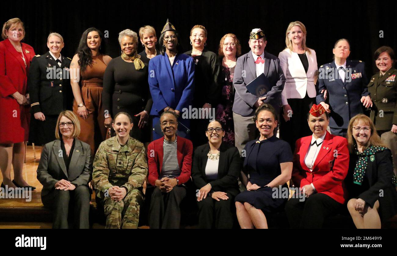 Twenty-one female veterans from across the commonwealth were honored ...