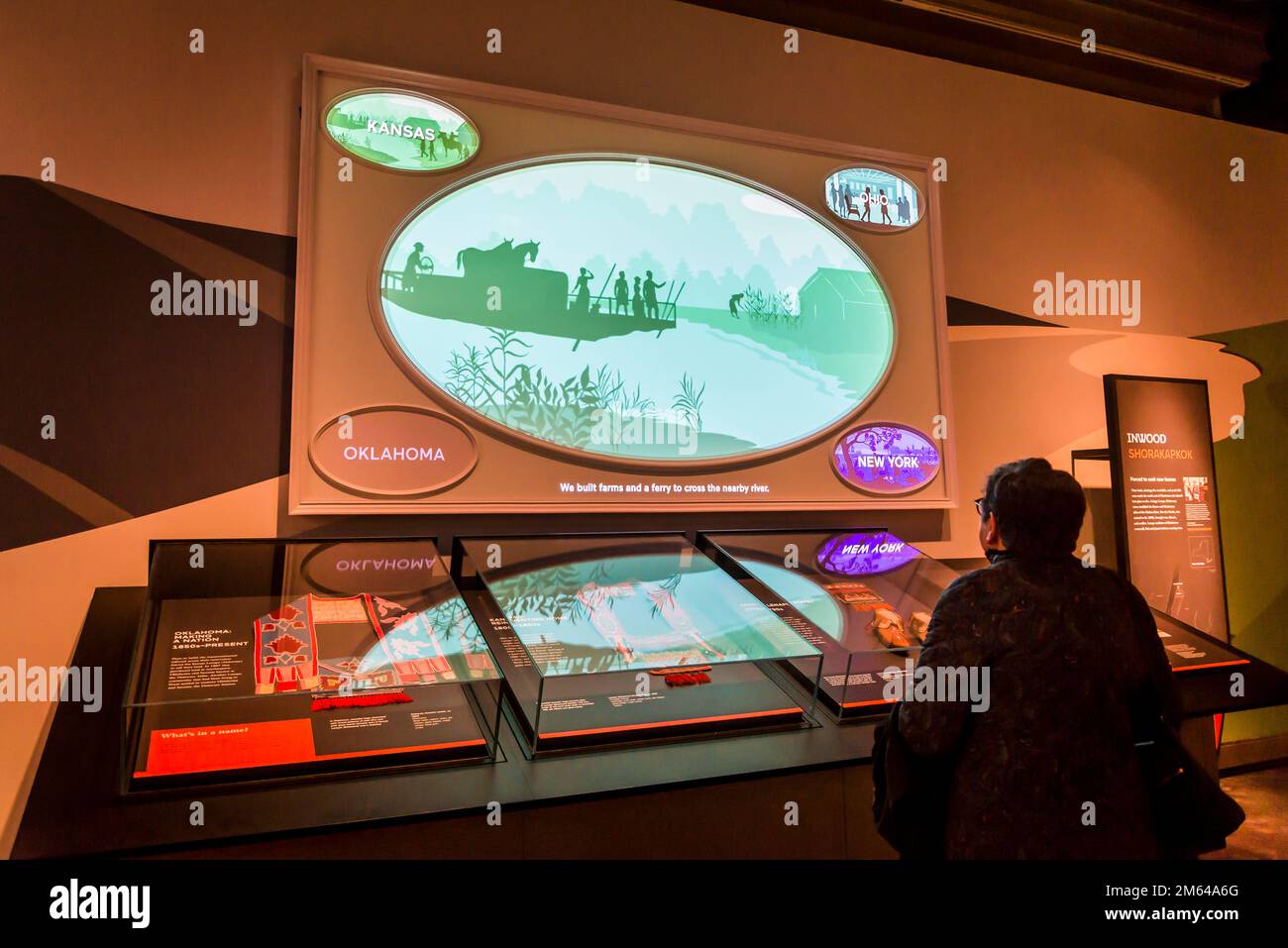 Educational panels national museum hi-res stock photography and images ...