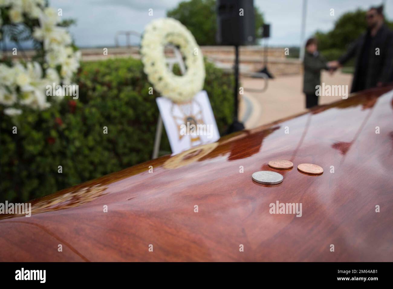 Family and friends pay respects to Air Force Brig. Gen. Robert Cardenas ...