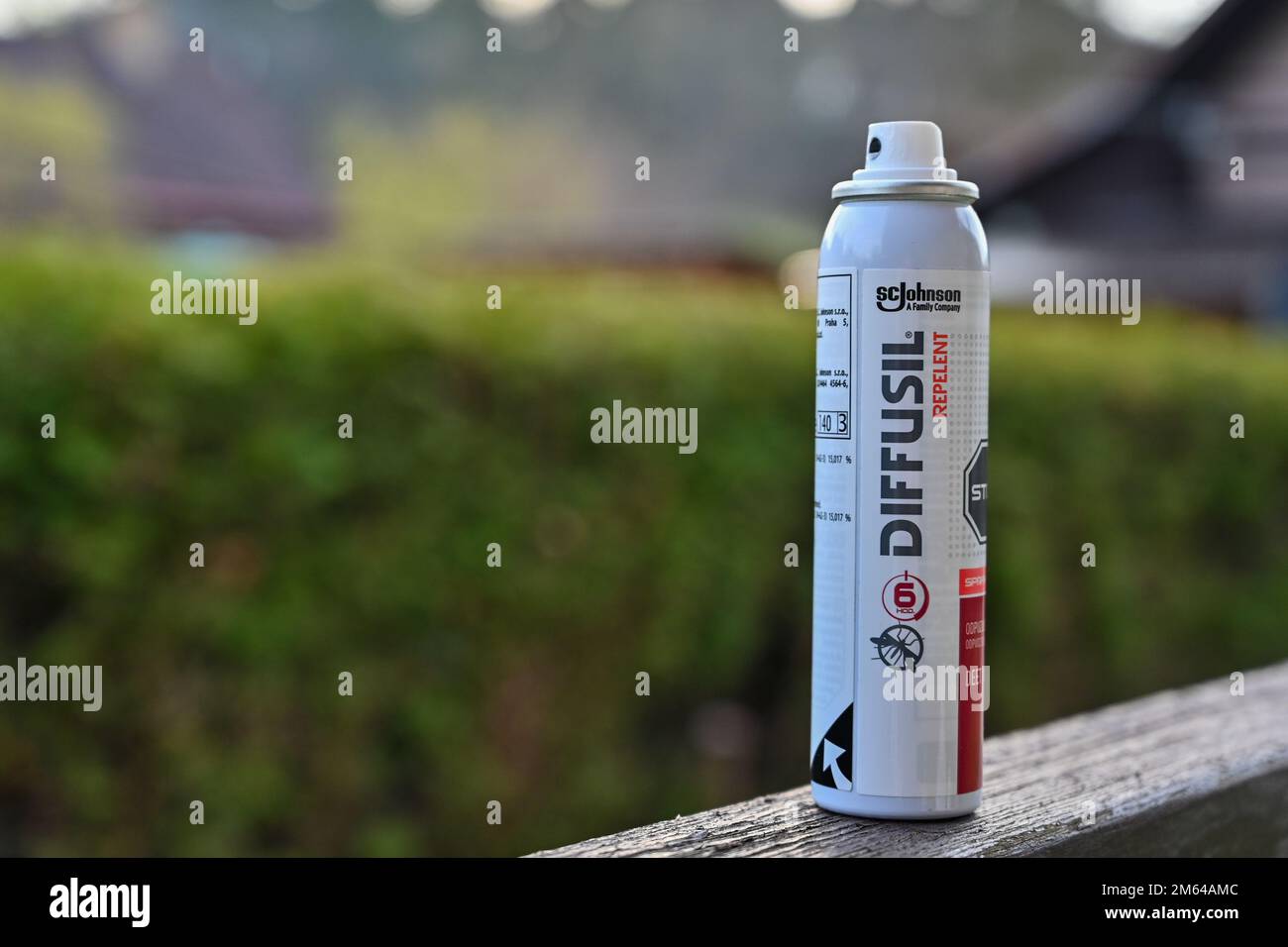 Spray repellent Diffusil, human skin spray against mosquitoes, ticks ...