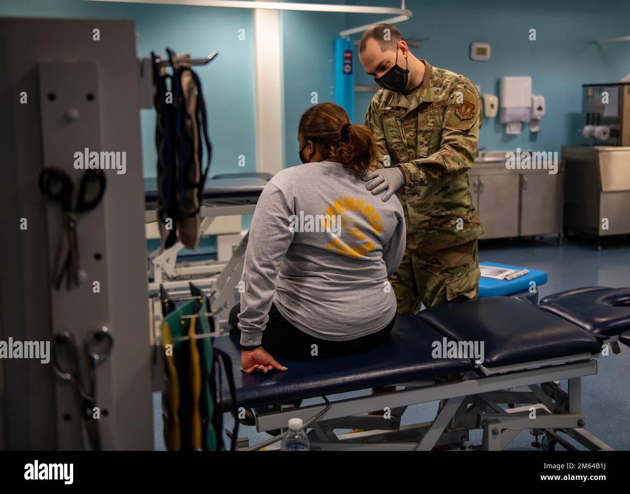 U.S. Air Force Senior Airman Bradley Long, 48th Operational Medical ...