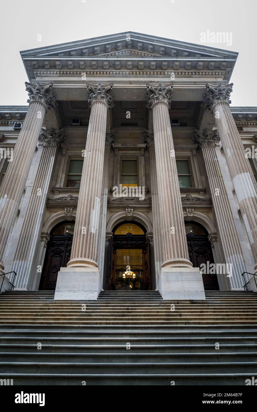 New York City Hall, the seat of New York City government, a palatial ...