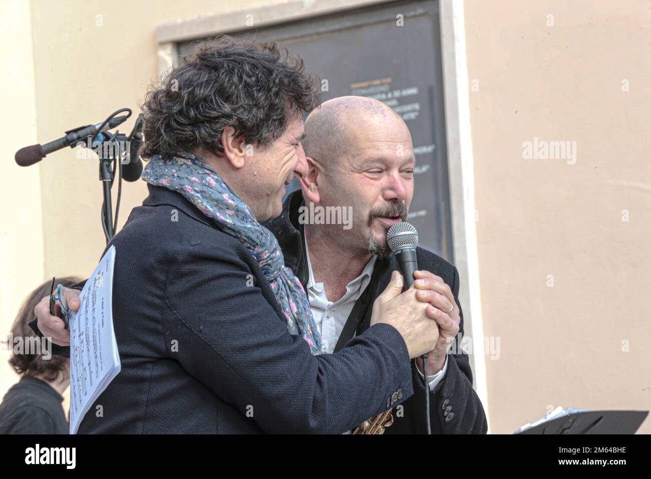 January 1, 2023, Rome, Italy: Capodarte 2023 at the Casa del Jazz with ...