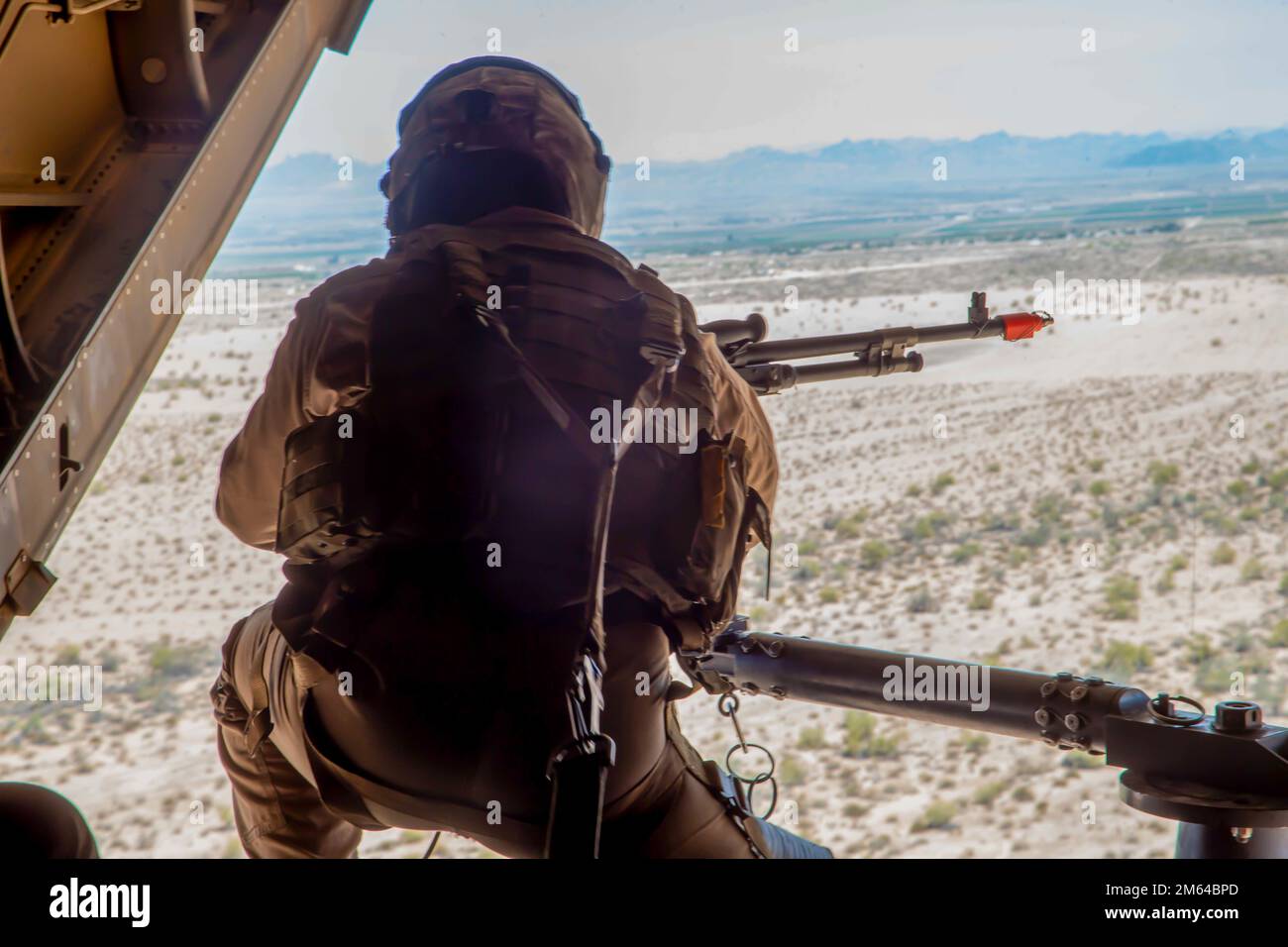 U.S. Marines Corps Cpl. Anthony Neese, a tiltrotor crew chief from San ...
