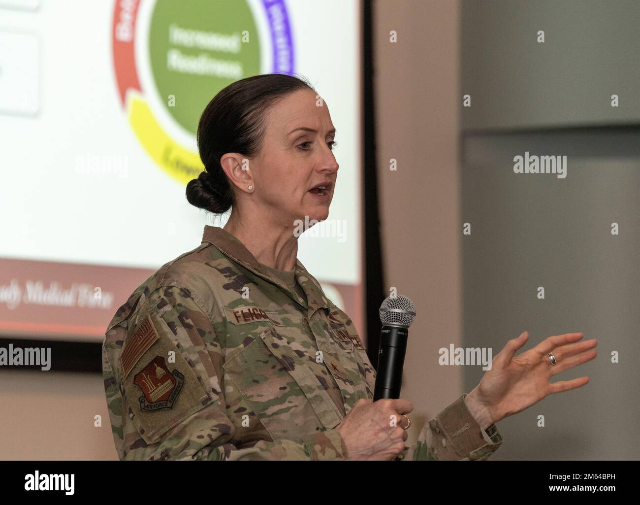 U.S. Air Force Brig. Gen. Anita Fligge, Defense Health Agency chief ...