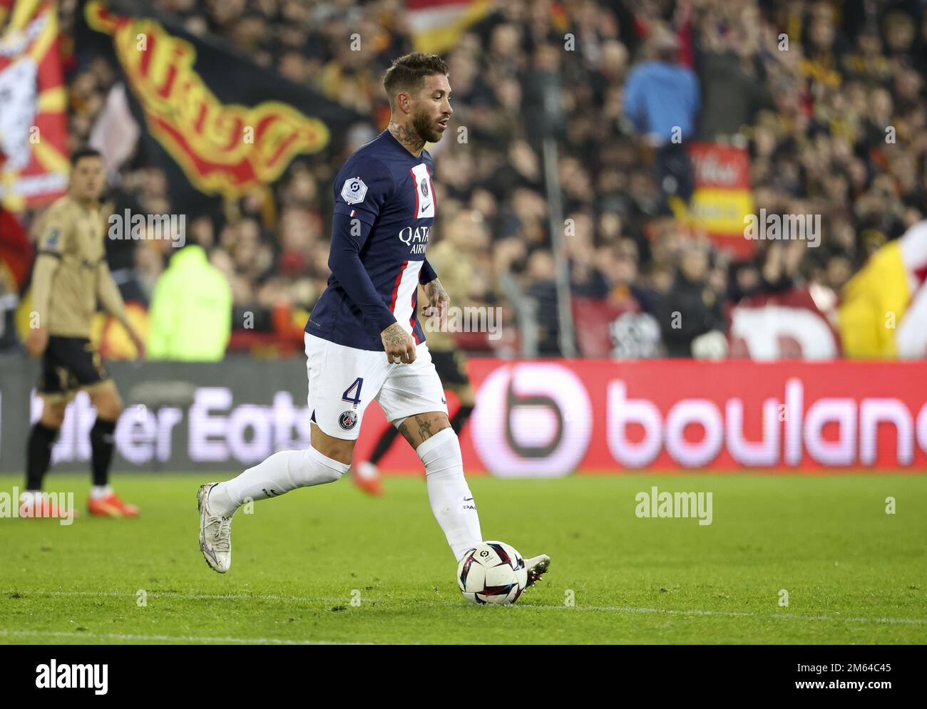 Sergio Ramos of PSG during the French championship Ligue 1 football ...