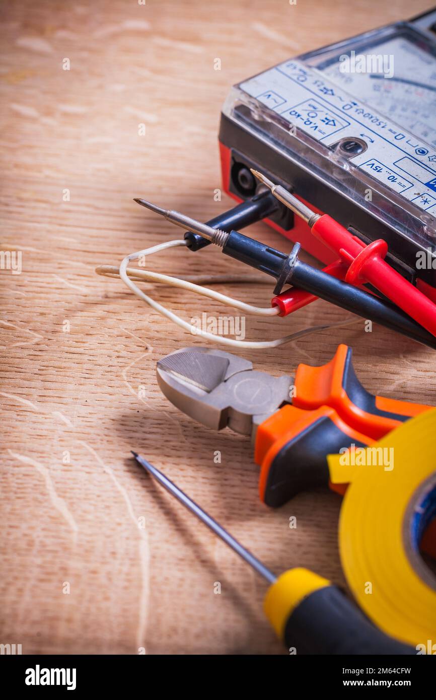 vertical composition electrical tools multimeter tester nippers ...