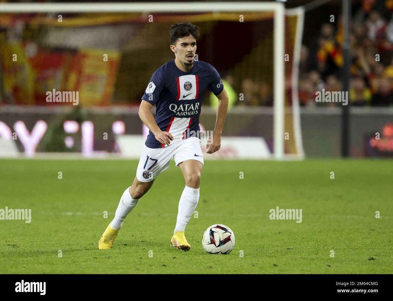 Vitinha of PSG during the French championship Ligue 1 football match ...