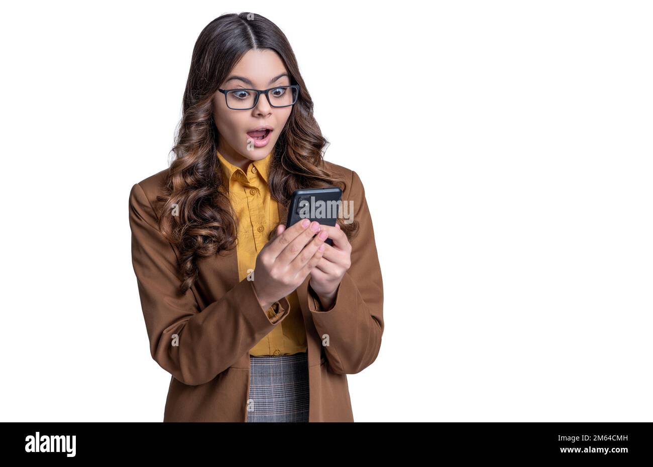 teen girl messaging on phone on background, advertisement. photo of ...