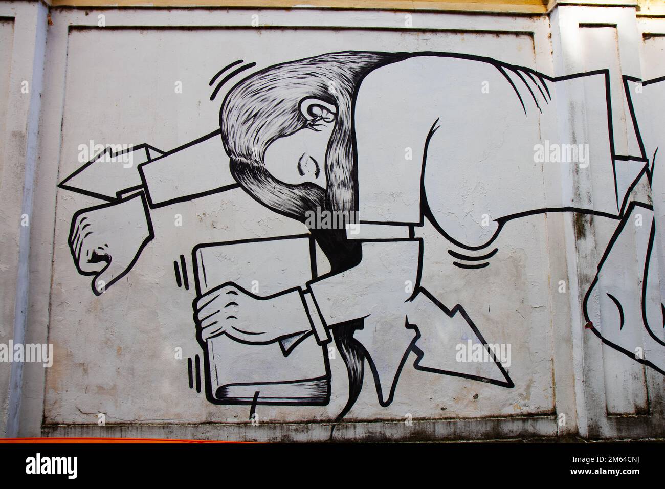 Murals, street art in Parma Italy Stock Photo - Alamy