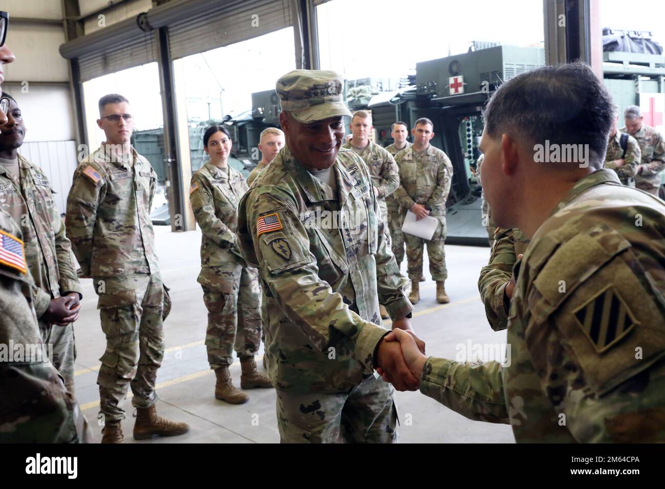 Commanding General of U.S. Army Forces Command, Gen. Michael Garrett ...