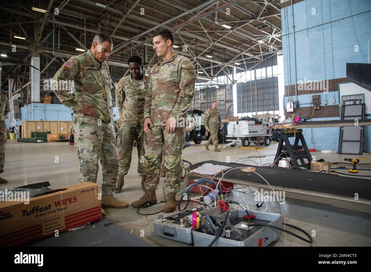 Soldiers assigned to the 4th Battalion, 3rd Aviation Regiment, 3rd ...
