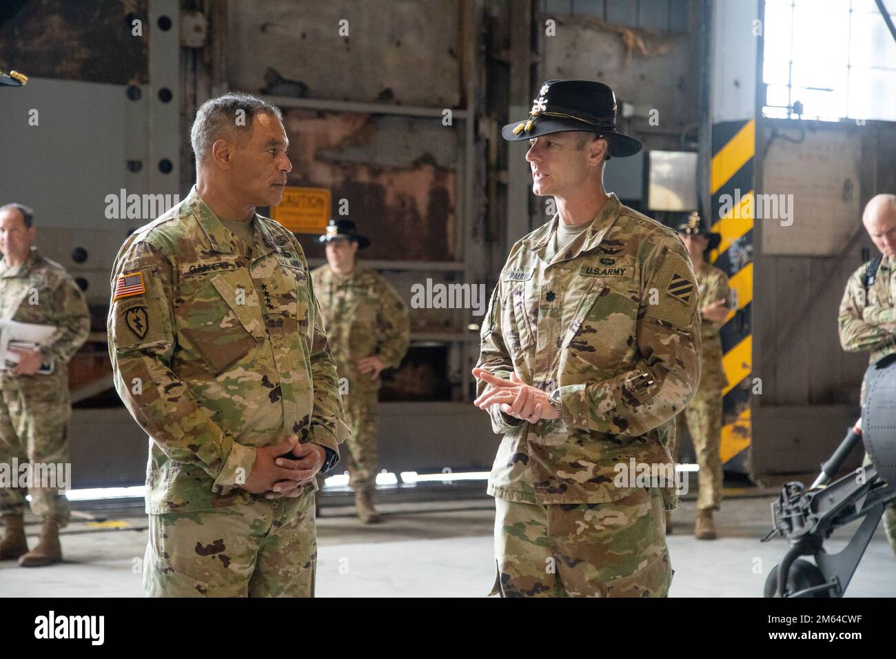 Gen. Michael X. Garrett, commander of U.S. Army Forces Command, speaks ...